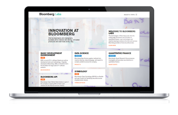 Launching Bloomberg Labs: Bloomberg’s Website Dedicated to Technology ...