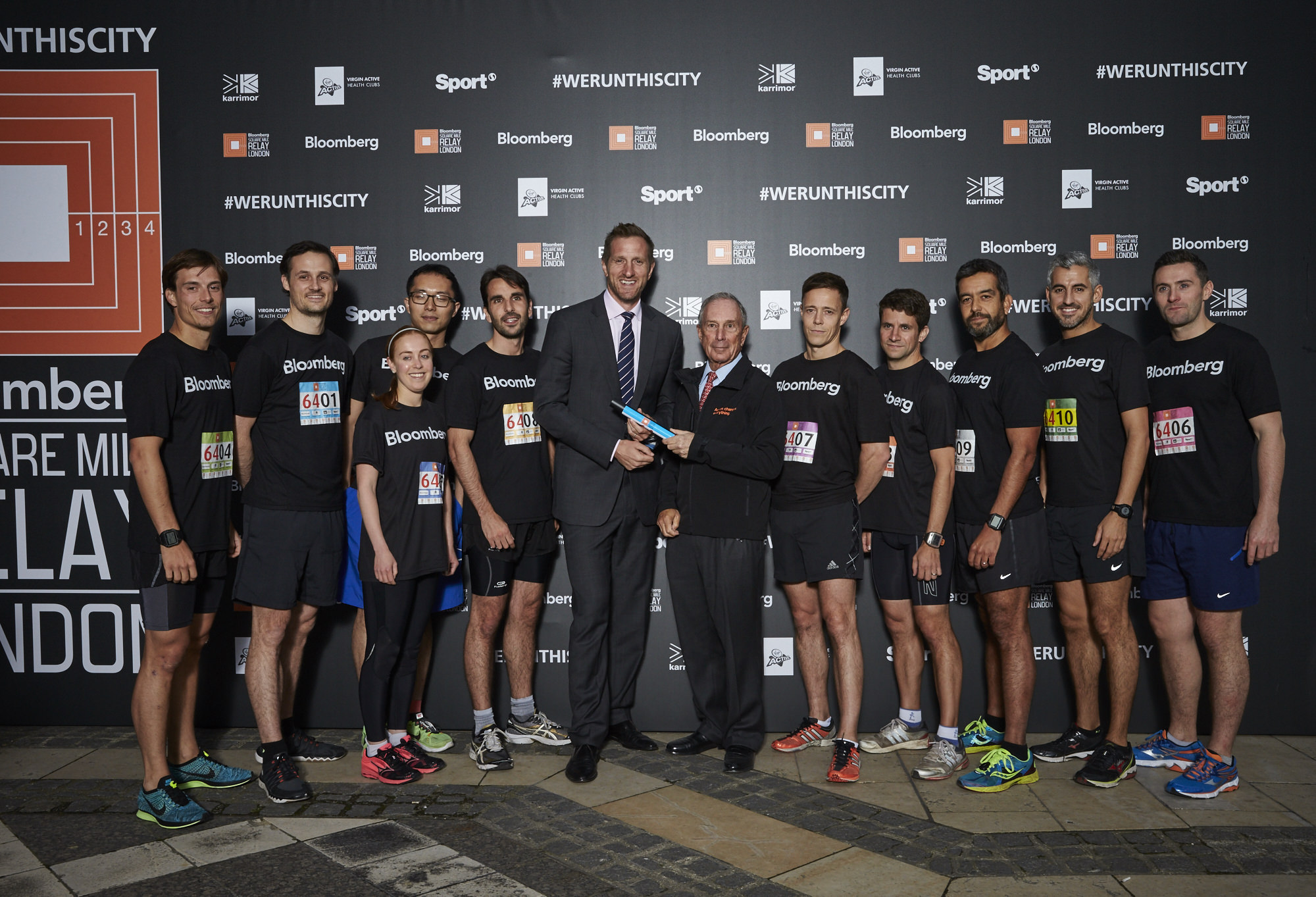 Bloomberg Square Mile Relay Begins in London | Press | Bloomberg LP