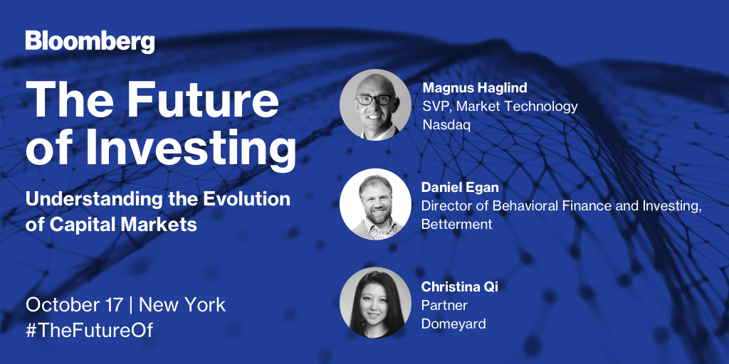 The Future of Investing - New York | Bloomberg Live